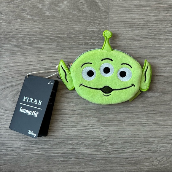 Loungefly | Bags | Loungefly X Disney Pixar Toy Story Alien Plush Coin ...